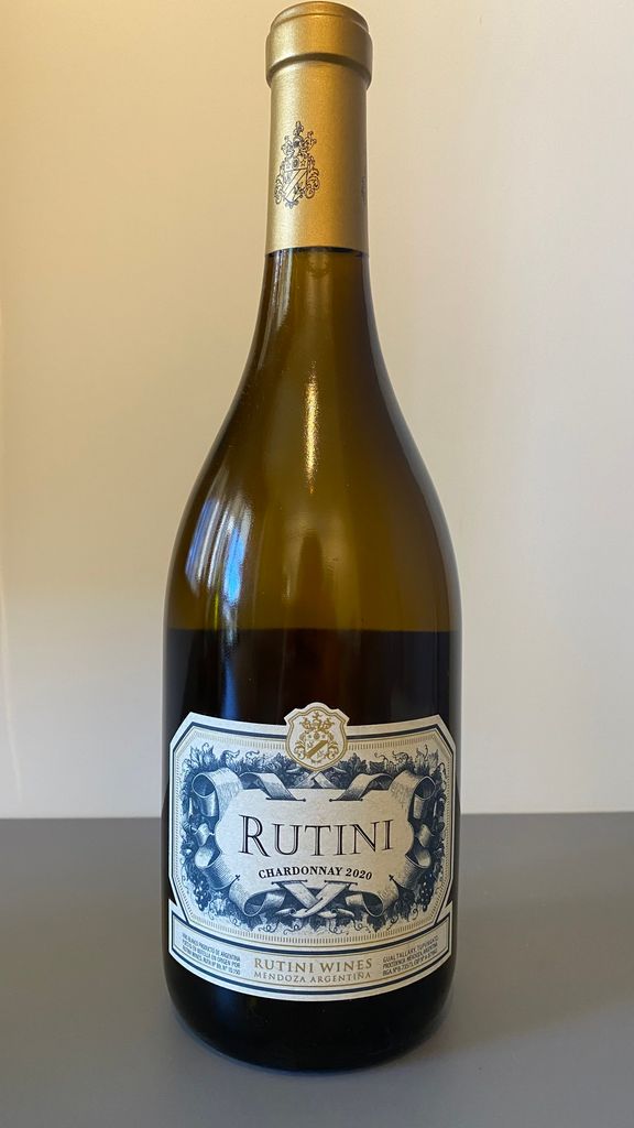 2022 Rutini Chardonnay Felipe Rutini, Argentina, Mendoza, Maipú ...