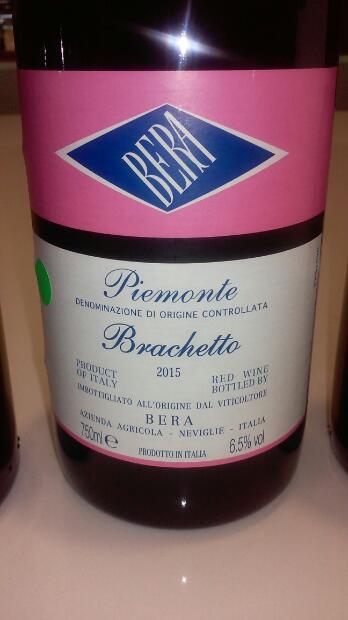2015 Azienda Agricola Bera Piemonte Brachetto, Italy, Piedmont ...
