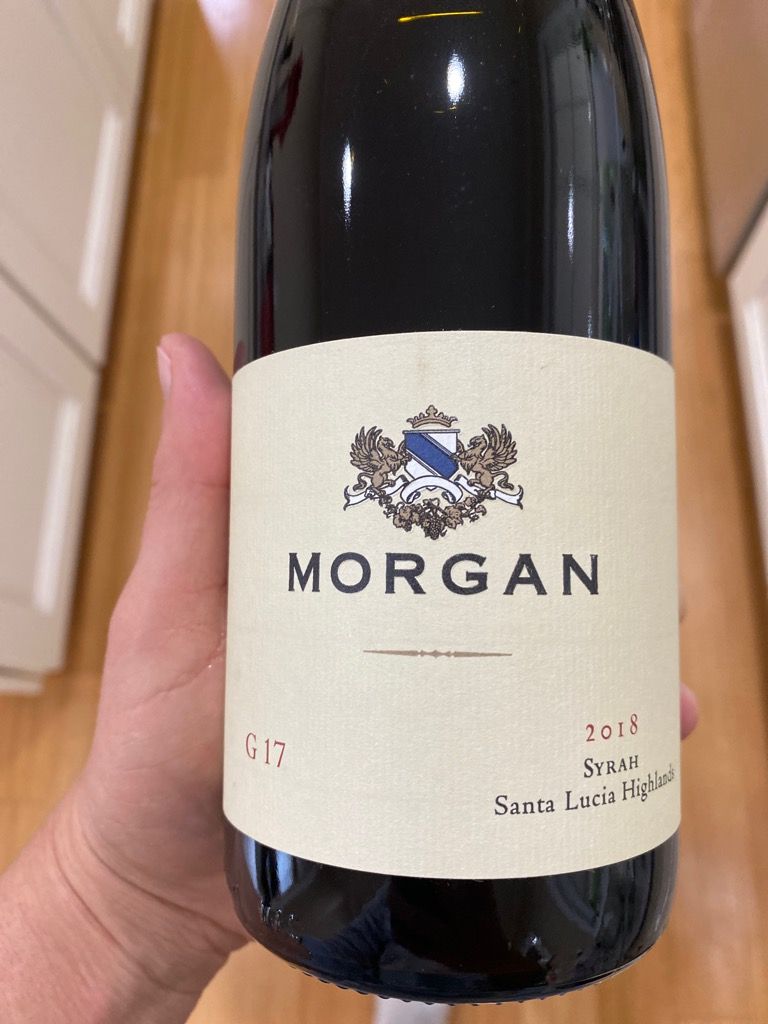 2019 Morgan Syrah, USA, California, Central Coast, Santa Lucia ...