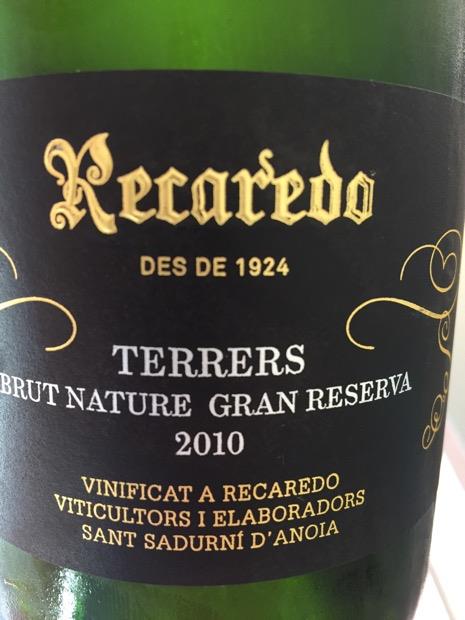 2010 Recaredo Cava Terrers Brut Nature, Spain, Cava - CellarTracker