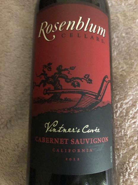 2011 Rosenblum Cellars Cabernet Sauvignon Vintner's Cuvée, USA ...