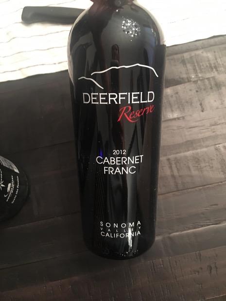 2017 Deerfield Ranch Cabernet Franc, USA, California, Sonoma County ...