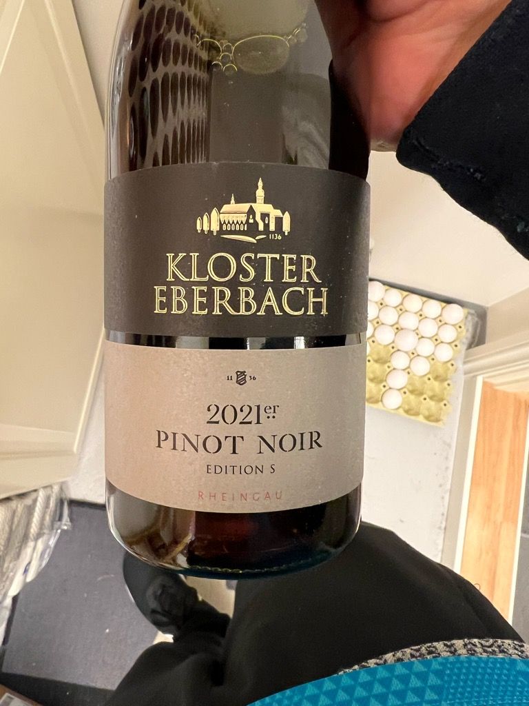 2022 Hessische Staatsweingüter Kloster Eberbach Pinot Noir Edition S ...