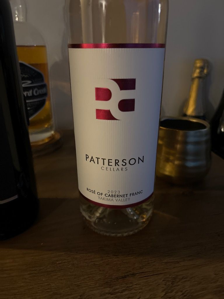 2023 Patterson Cellars Cabernet Franc Rosé, USA, Washington, Columbia ...