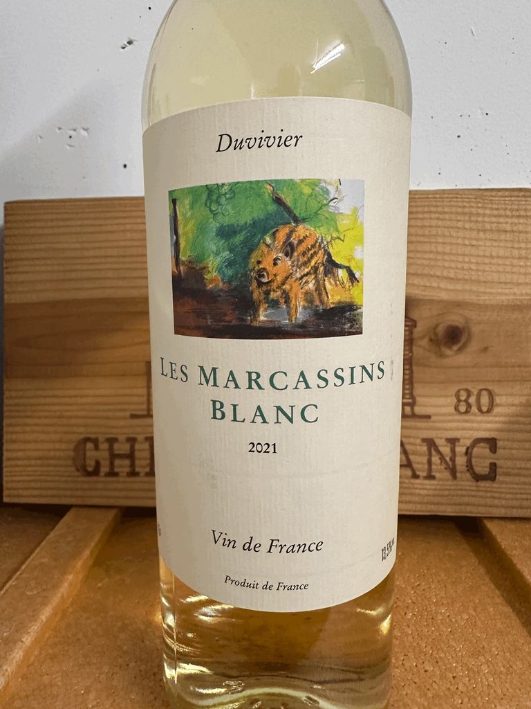 2021 Château Duvivier Les Marcassins blanc, France, Vin de France ...