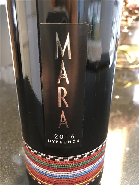 2016 Mara Winery Nyekundu, South Africa, Western Cape - CellarTracker