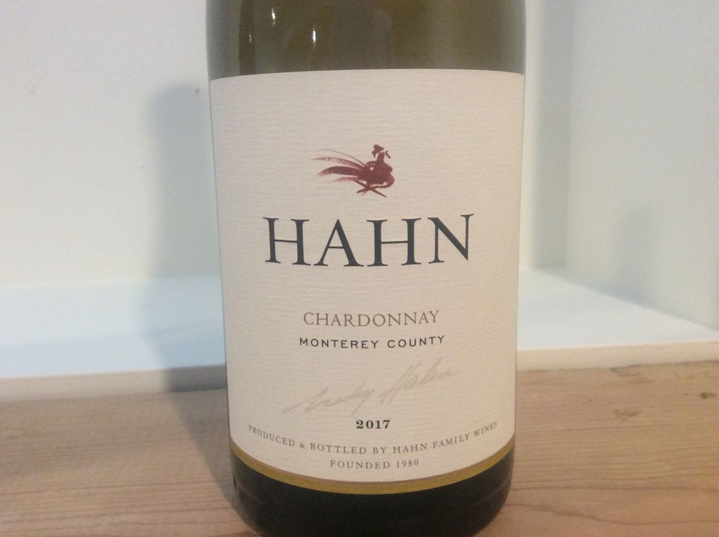 2017 Hahn Chardonnay Monterey County, USA, California, Central Coast ...