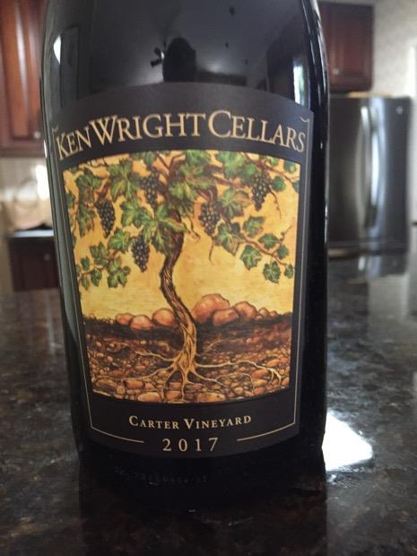 2017 Ken Wright Pinot Noir Carter Vineyard, USA, Oregon, Willamette ...