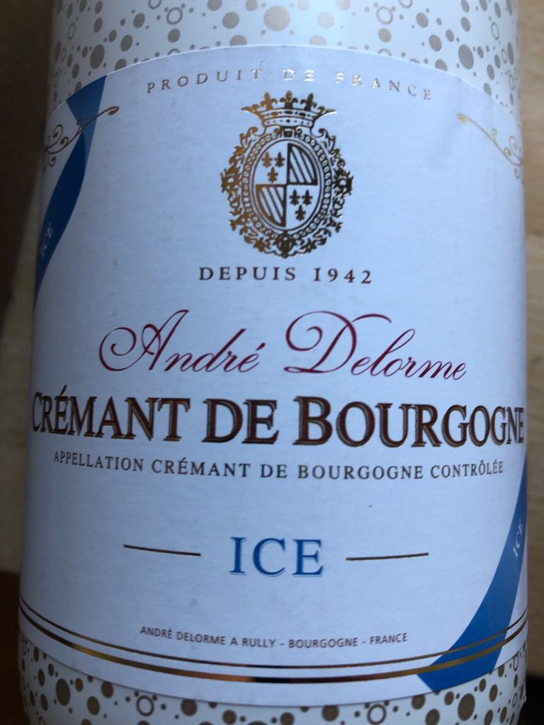 2022 André Delorme Crémant de Bourgogne Ice, France, Burgundy, Crémant ...