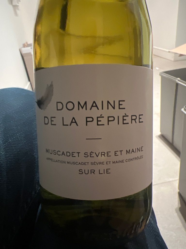 2022 Domaine de la Pépière Muscadet de Sèvre-et-Maine sur lie, France ...