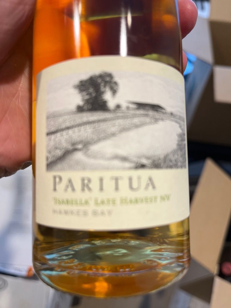 NV Paritua Vineyards Sémillon Stone Paddock Late Harvest Isabella, New ...