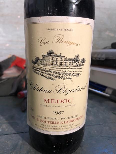 1987 Château Bégadanet, France, Bordeaux, Médoc - CellarTracker