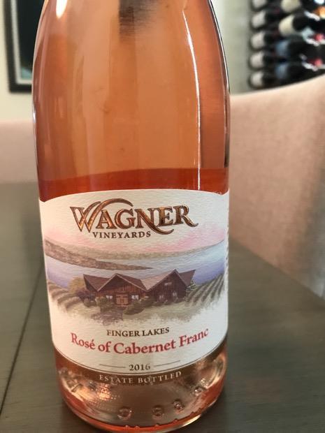 2016 Wagner Cabernet Franc Rosé Wagner Vineyards, USA, New York, Finger ...