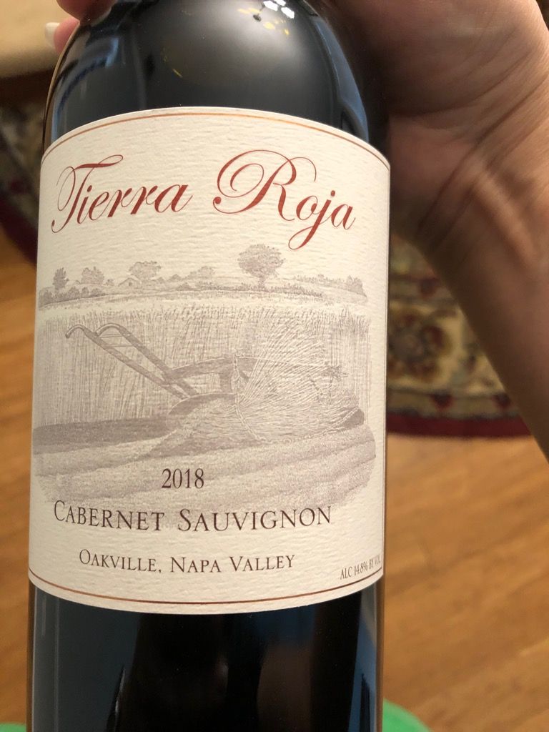 2018 Tierra Roja Vineyard & Winery Cabernet Sauvignon Tierra Roja, USA ...