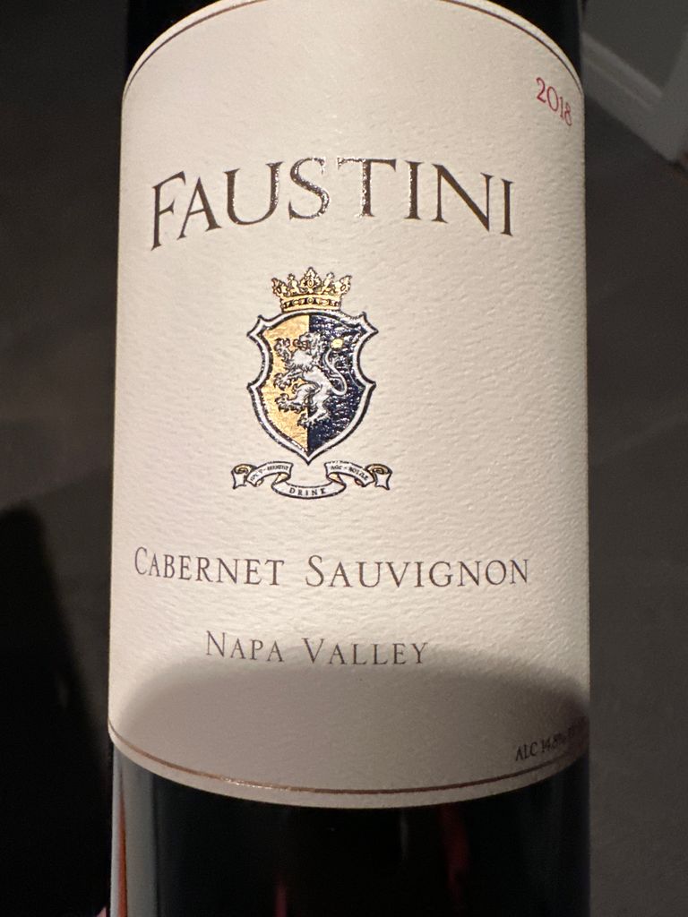 Community Tasting Notes - 2018 Faustini Cabernet Sauvignon - CellarTracker