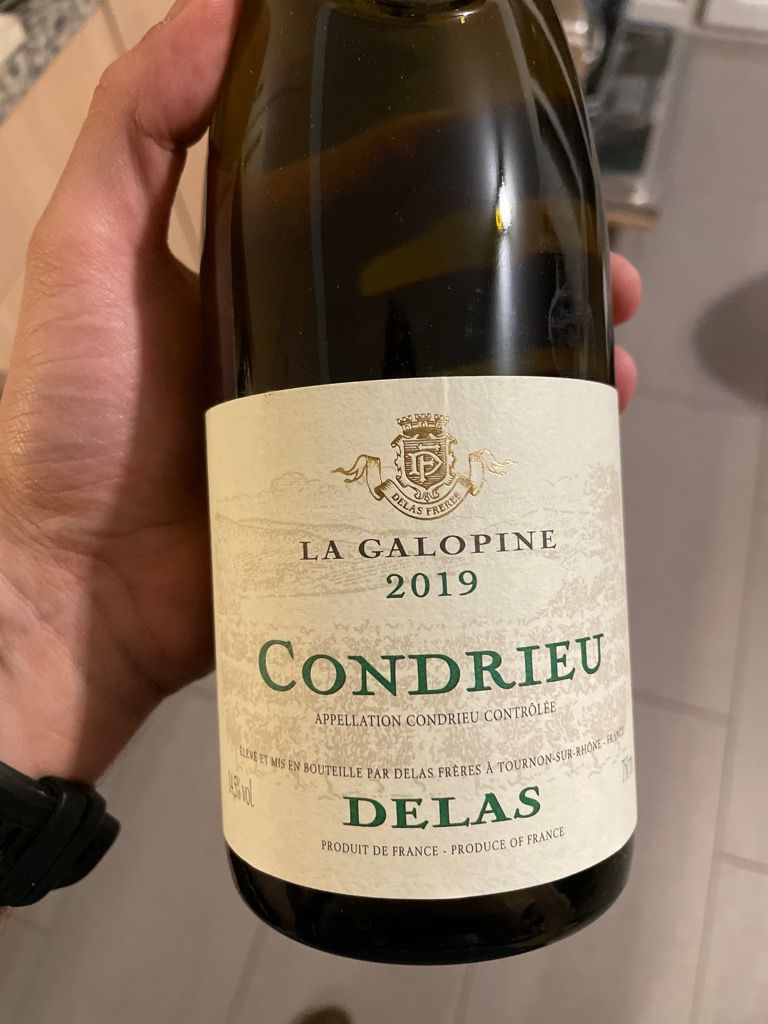 2020 Delas Frères Condrieu La Galopine, France, Rhône, Northern Rhône ...