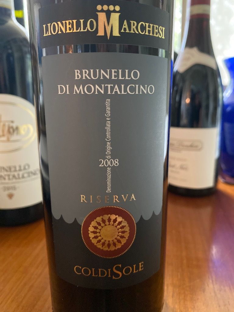 2017 Coldisole Brunello di Montalcino Riserva, Italy, Tuscany ...