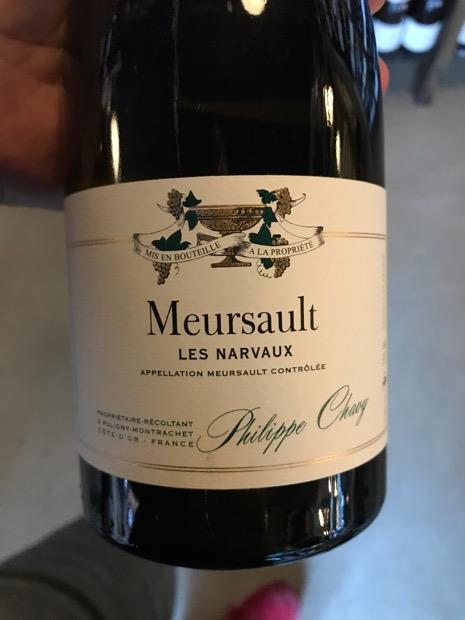 2017 Philippe Chavy Meursault Les Narvaux, France, Burgundy, Côte de ...