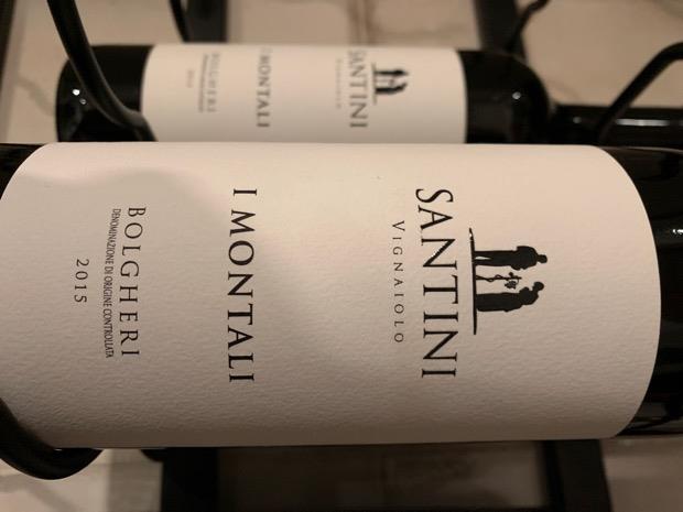 2015 Enrico Santini Bolgheri I Montali, Italy, Tuscany, Bolgheri ...