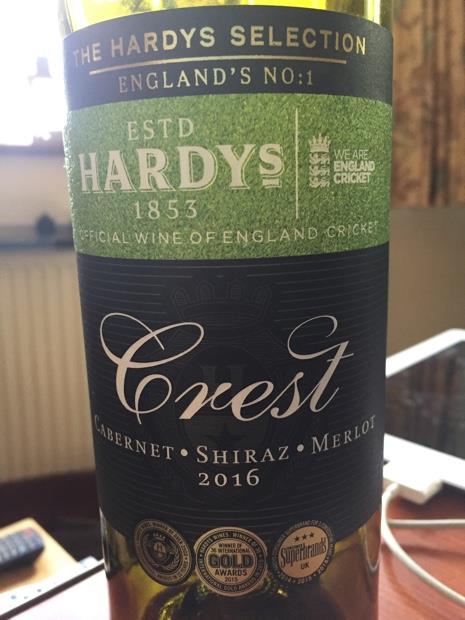 2016 Hardys Crest Cabernet-Shiraz-Merlot, Australia, South Eastern ...