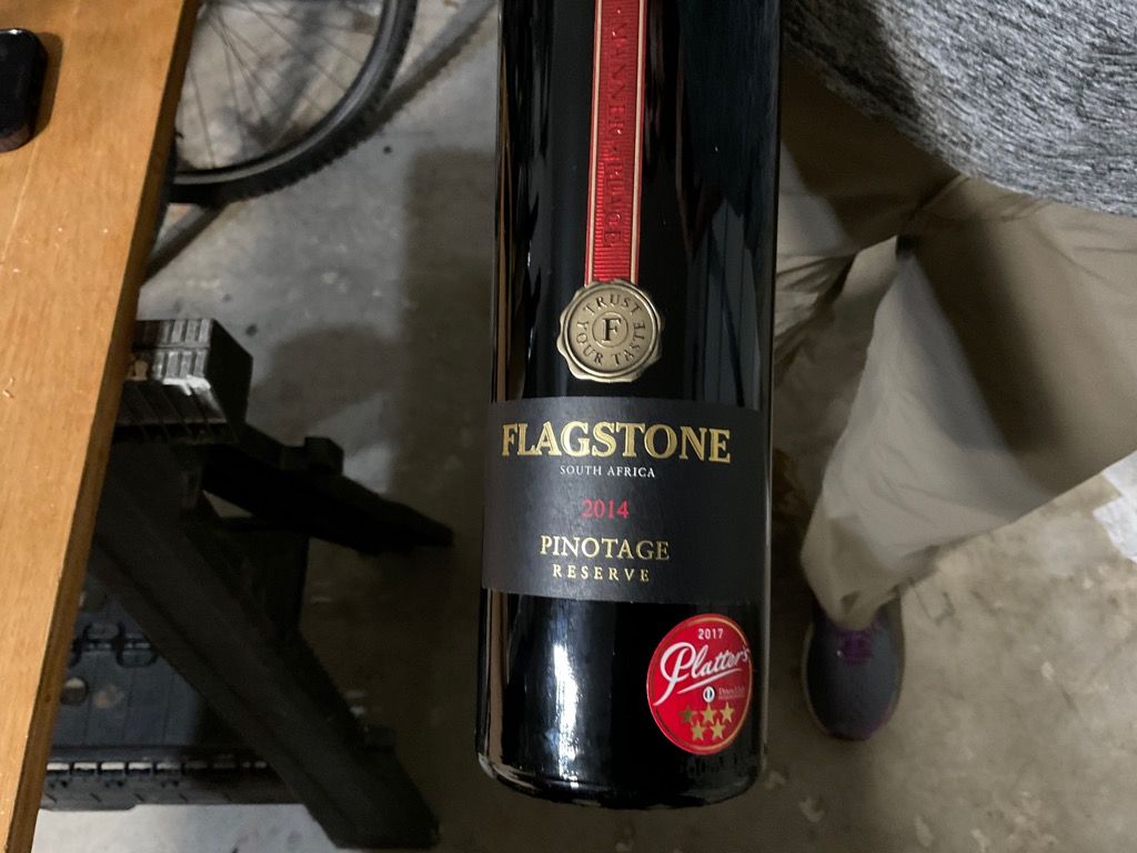 2017 Flagstone Pinotage Reserve, South Africa, Breede River Valley ...