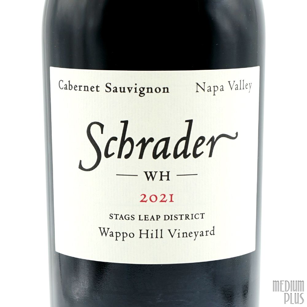 2021 Schrader Cellars Cabernet Sauvignon Wappo Hill, USA, California ...