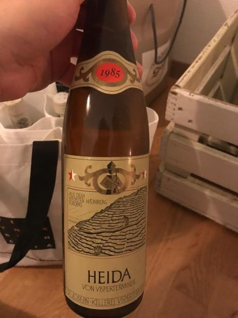 1985 St. Jodern Kellerei Heida Visperterminen, Switzerland, Valais ...