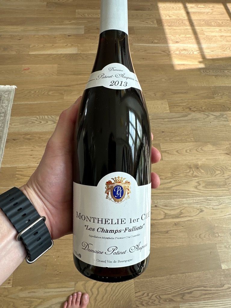 2013 Domaine Potinet-Ampeau Monthélie 1er Cru Les Champs Fulliots ...