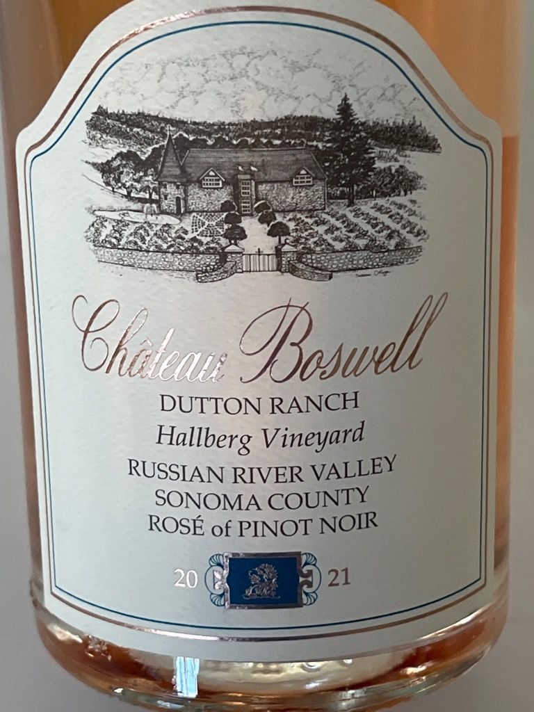 2021 Château Boswell Rosé, USA, California, Napa Valley - CellarTracker