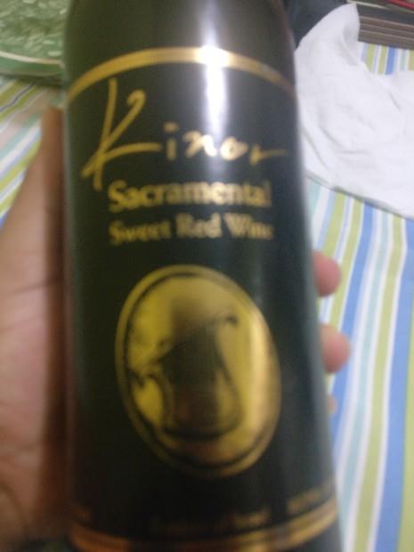 NV Kinor David Sacramental sweet red wine, Israel - CellarTracker