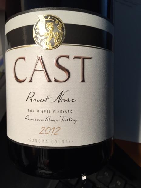 2019 Cast Wines Pinot Noir, USA, California, Sonoma County, Russian ...