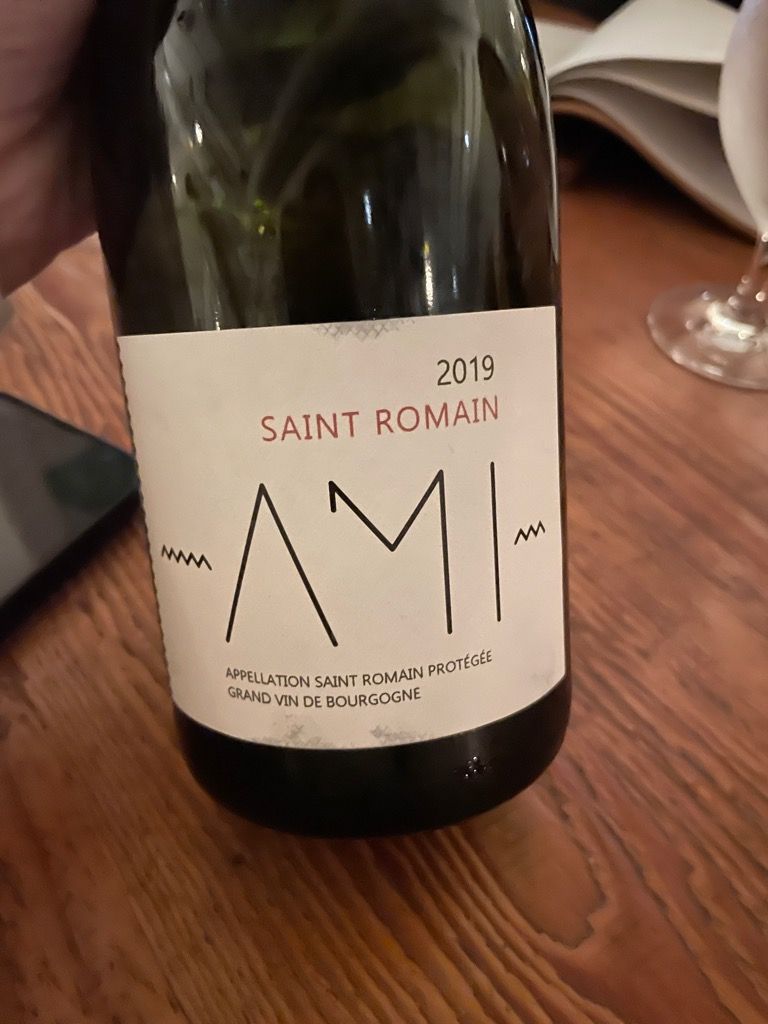 2019 AMI Saint-Romain Blanc, France, Burgundy, Côte de Beaune, Saint ...