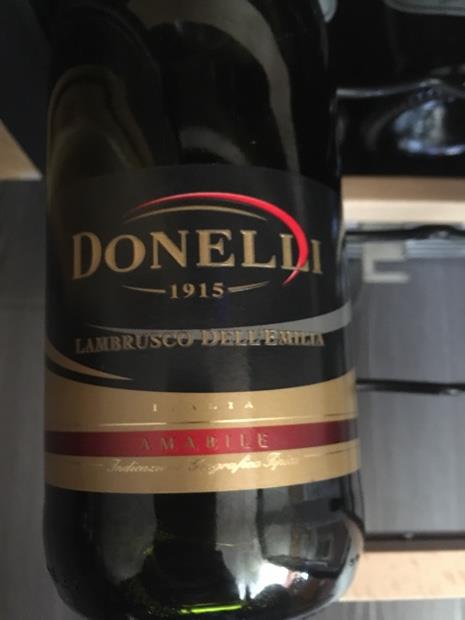NV Donelli "1915" Castelvetro Lambrusco dell'Emilia IGT, Italy, Emilia ...