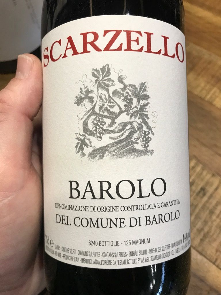 2015 Scarzello Barolo Del Comune di Barolo, Italy, Piedmont, Langhe ...