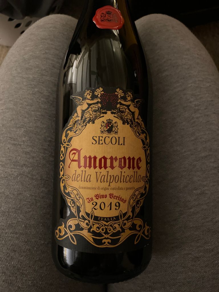 2019 Secoli Amarone della Valpolicella, Italy, Veneto, Valpolicella ...