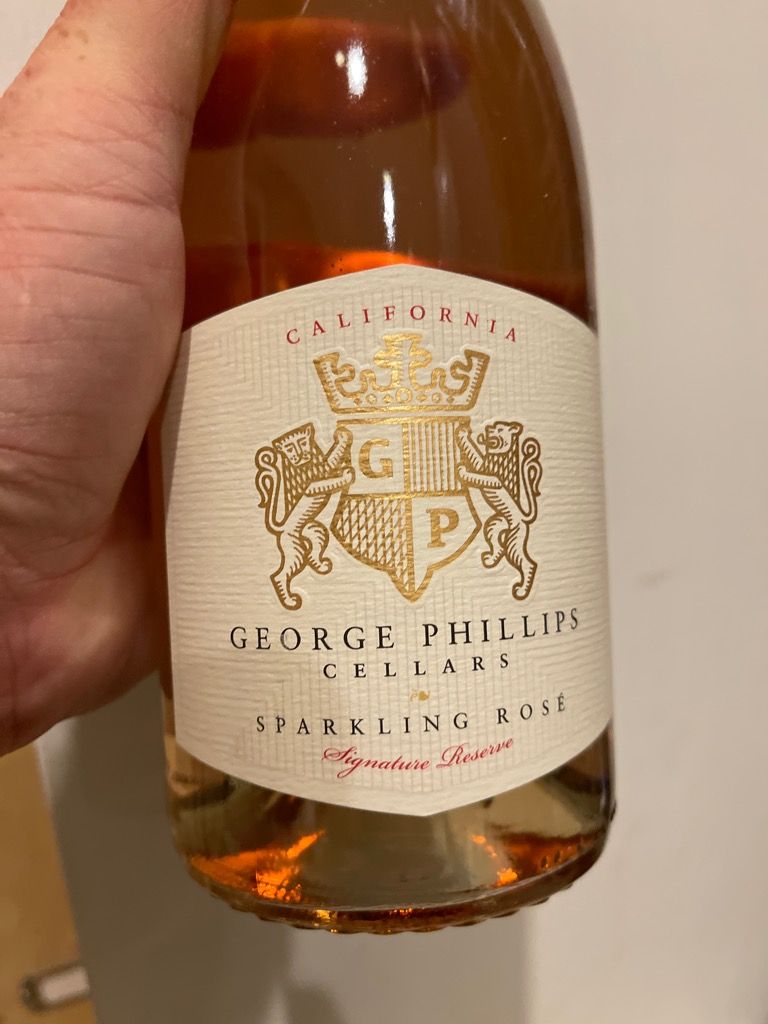 2021 George Phillips Cellars Signature Reserve Sparkling Rosé, USA ...