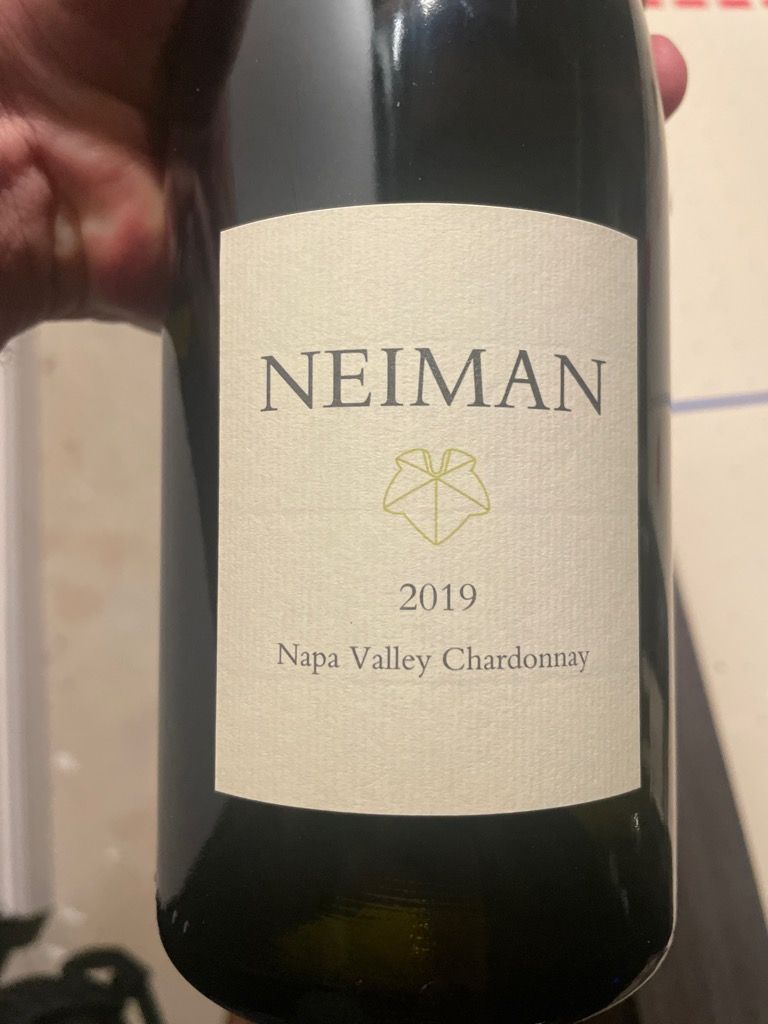 2019 Neiman Cellars Chardonnay, USA, California, Napa Valley ...