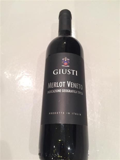 2015 Giusti Merlot Veneto IGT, Italy, Veneto, Veneto IGT - CellarTracker