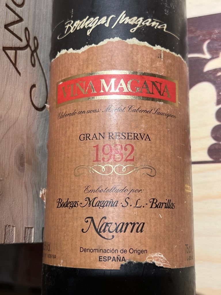 1982 Viña Magaña Navarra Reserva, Spain, Navarra - CellarTracker