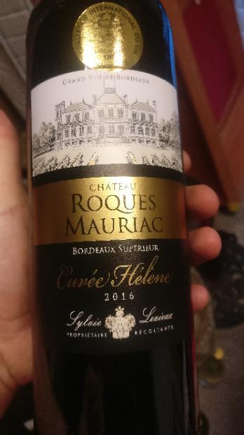 2021 Château Roques Mauriac Cuvée Helene, France, Bordeaux, Bordeaux ...