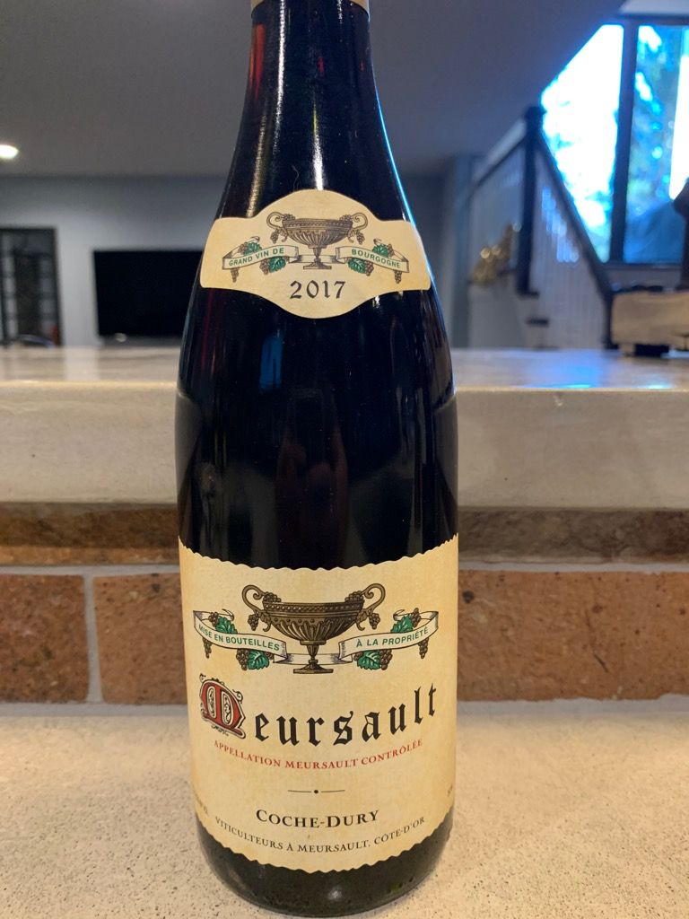 2017 Coche-Dury Meursault Rouge, France, Burgundy, Côte de Beaune ...