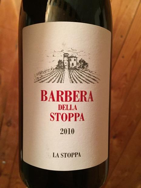2010 La Stoppa Barbera della Stoppa Emilia IGT, Italy, Emilia-Romagna ...