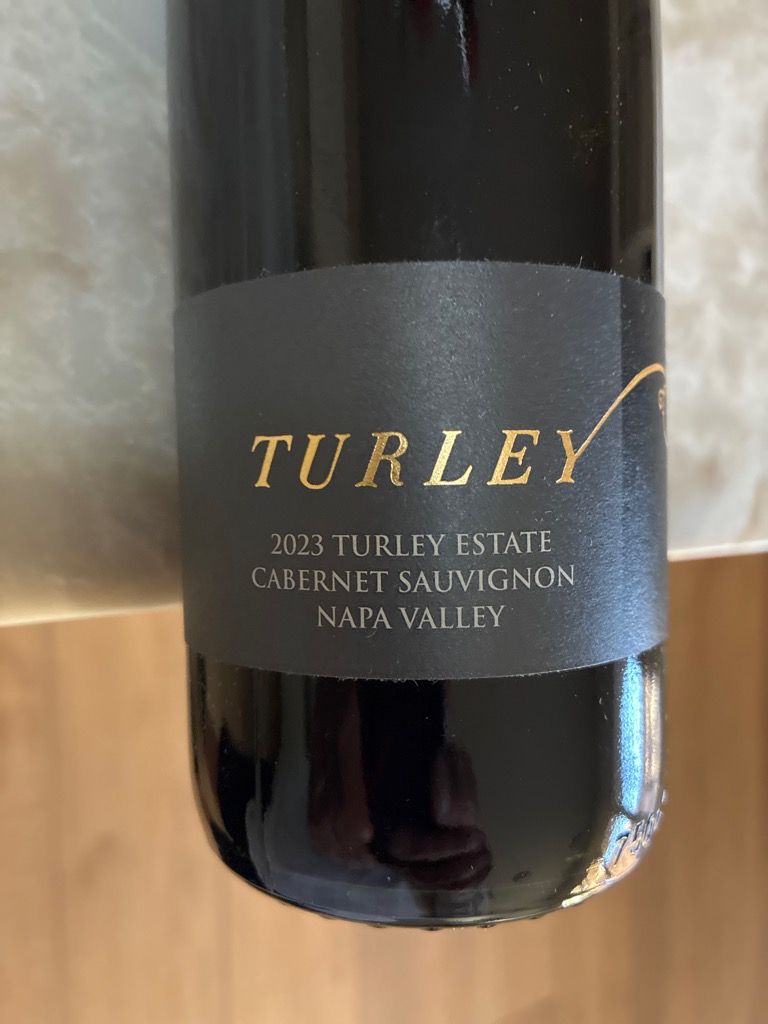 2023 Turley Cabernet Sauvignon Turley Estate, USA, California, Napa ...