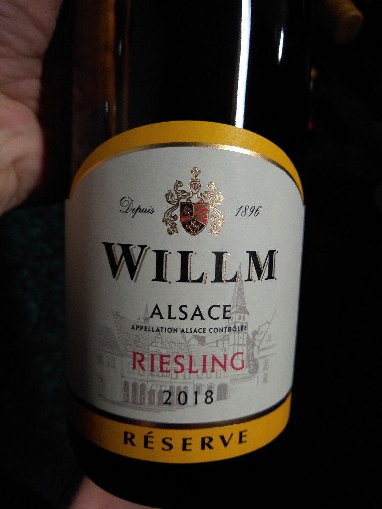 2018 Willm Riesling Reserve, France, Alsace - CellarTracker