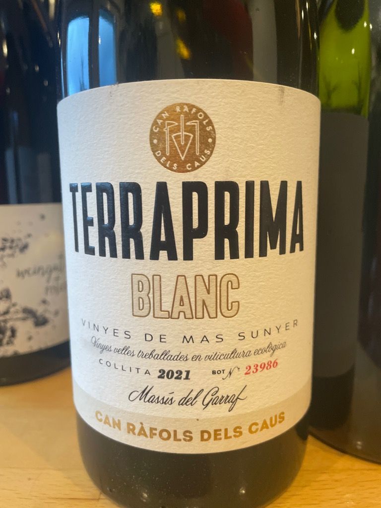 2021 Can Ràfols dels Caus Penedès TerraPrima Blanco, Spain, Catalunya ...