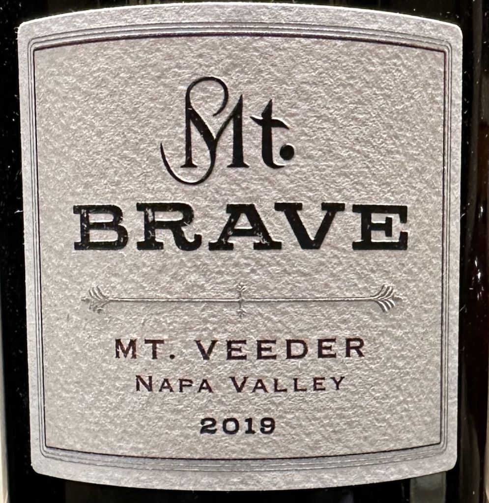 2019 Mt. Brave Cabernet Sauvignon, USA, California, Napa Valley, Mt ...