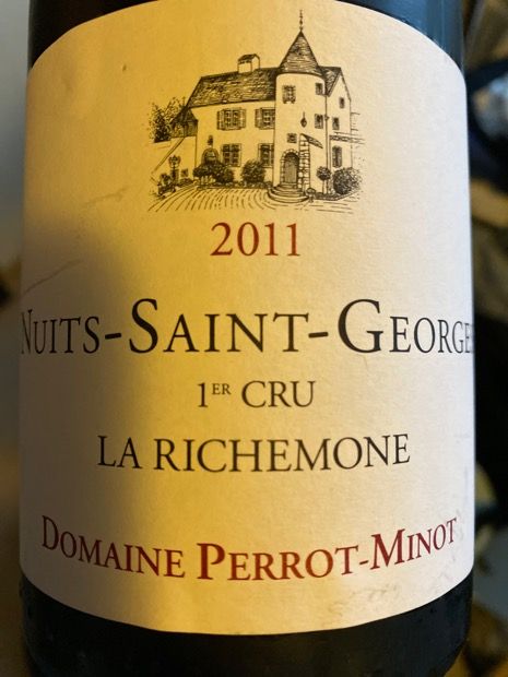 2010 Domaine Perrot-Minot Nuits St. Georges Les Cras Vieilles Vignes ...