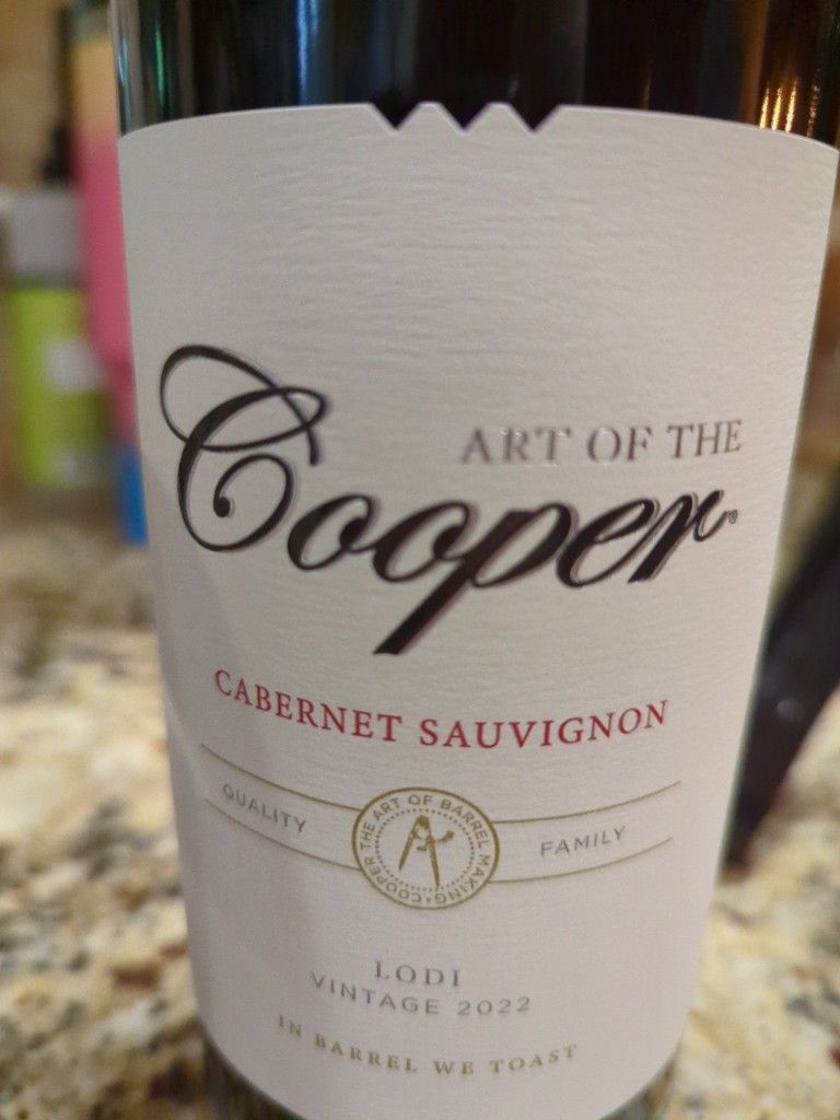 2022 Art of the Cooper Cabernet Sauvignon, USA, California, Central Valley, Lodi - CellarTracker