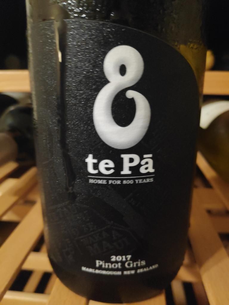 2016 Te Pa Family Vineyards Pinot Gris, New Zealand, South Island ...