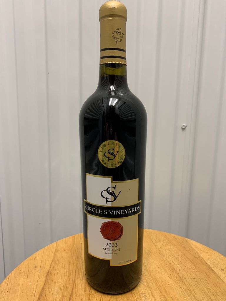 2003 Circle S Vineyards Merlot, USA, Texas - CellarTracker